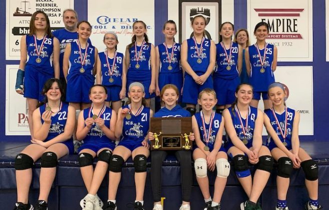 ICS sixth grade volleyball | Team of the Week - Republic-Times | News