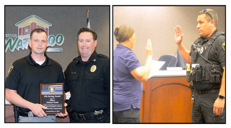 Waterloo honors, supports police - Republic-Times | News